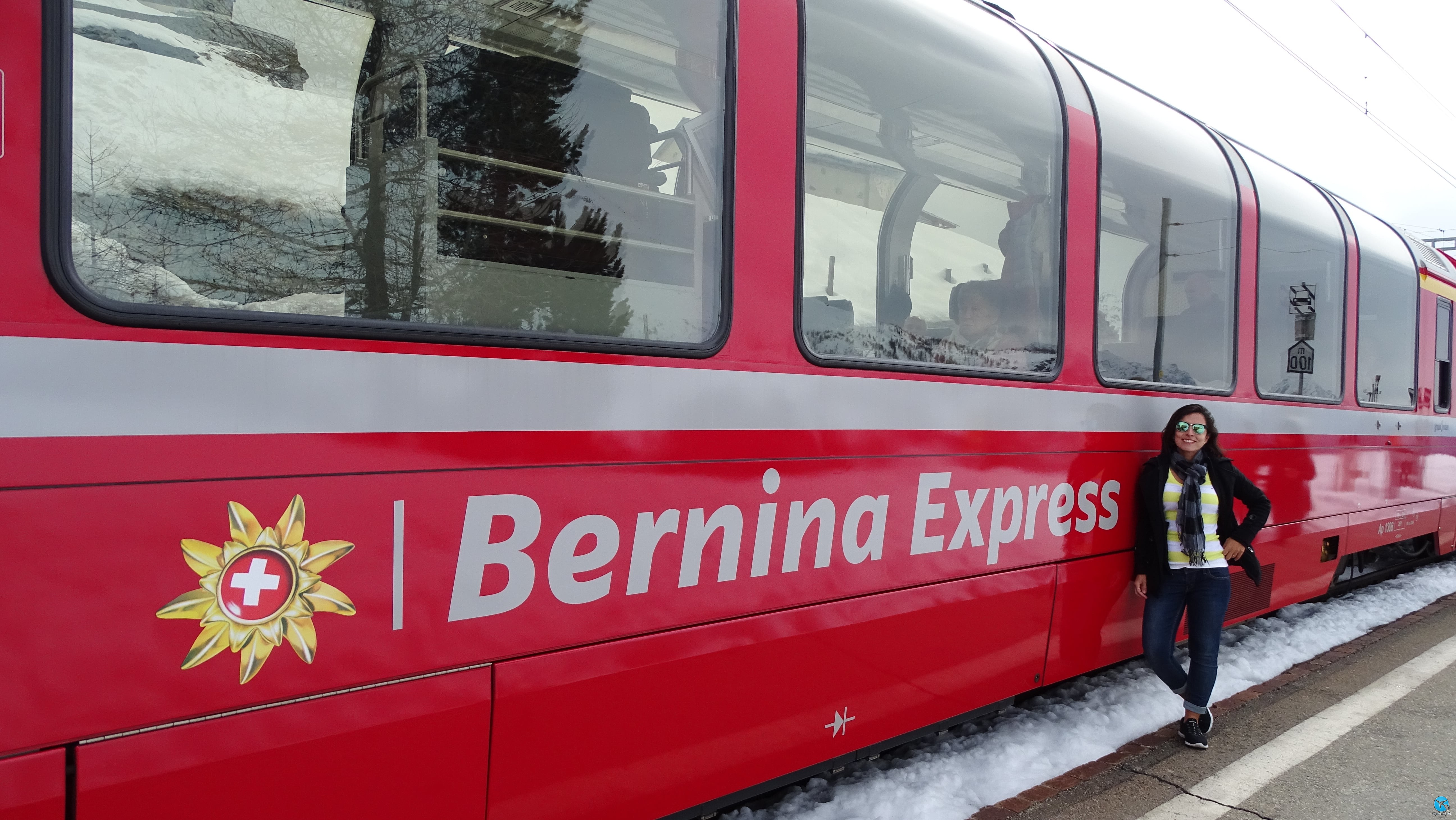 Bernina Express: o famoso trem panorâmico suíço | Viajando e Viajando